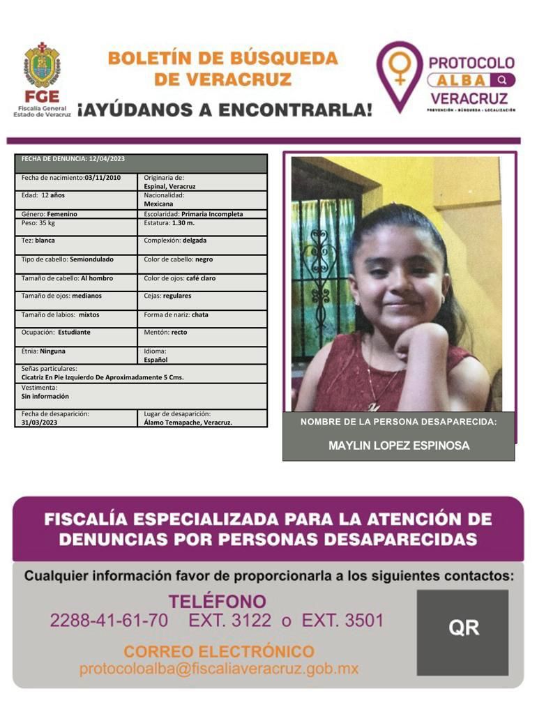 MAYLIN LÓPEZ ESPINOSA – Fiscalía General del Estado de Veracruz