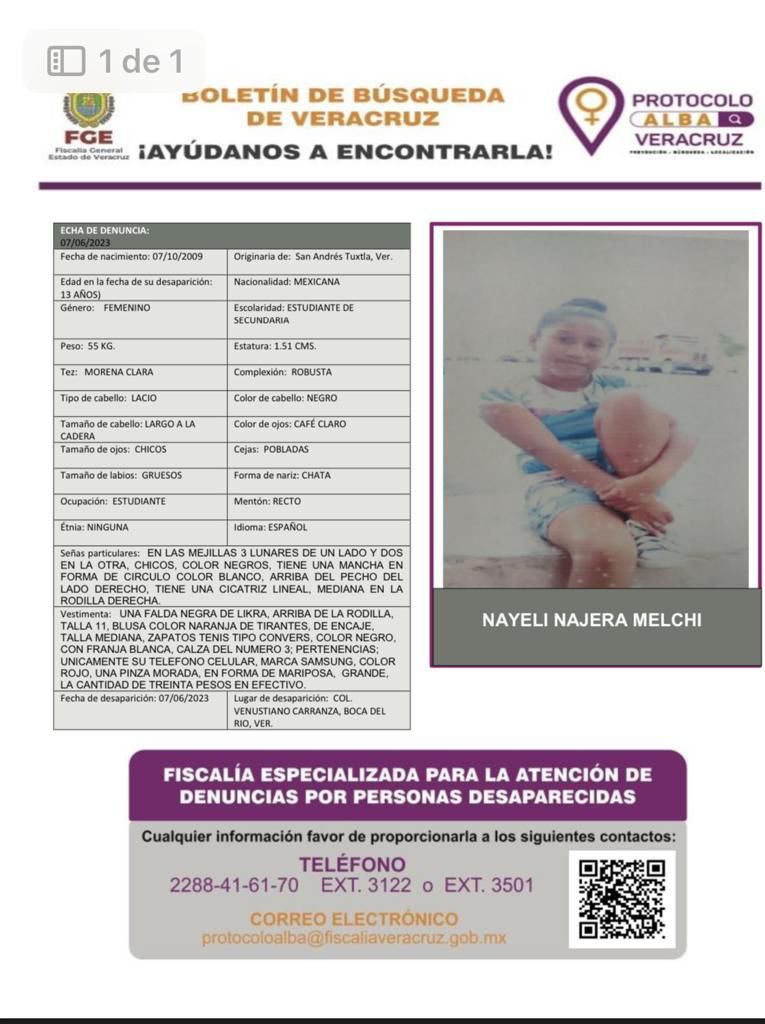 NAYELI NÁJERA MELCHI – Fiscalía General del Estado de Veracruz